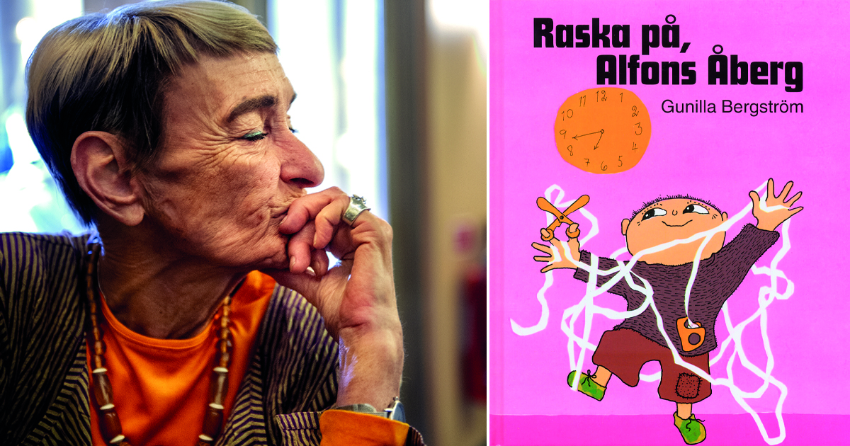 Författaren Gunilla Bergström är död - Svensk biblioteksförening