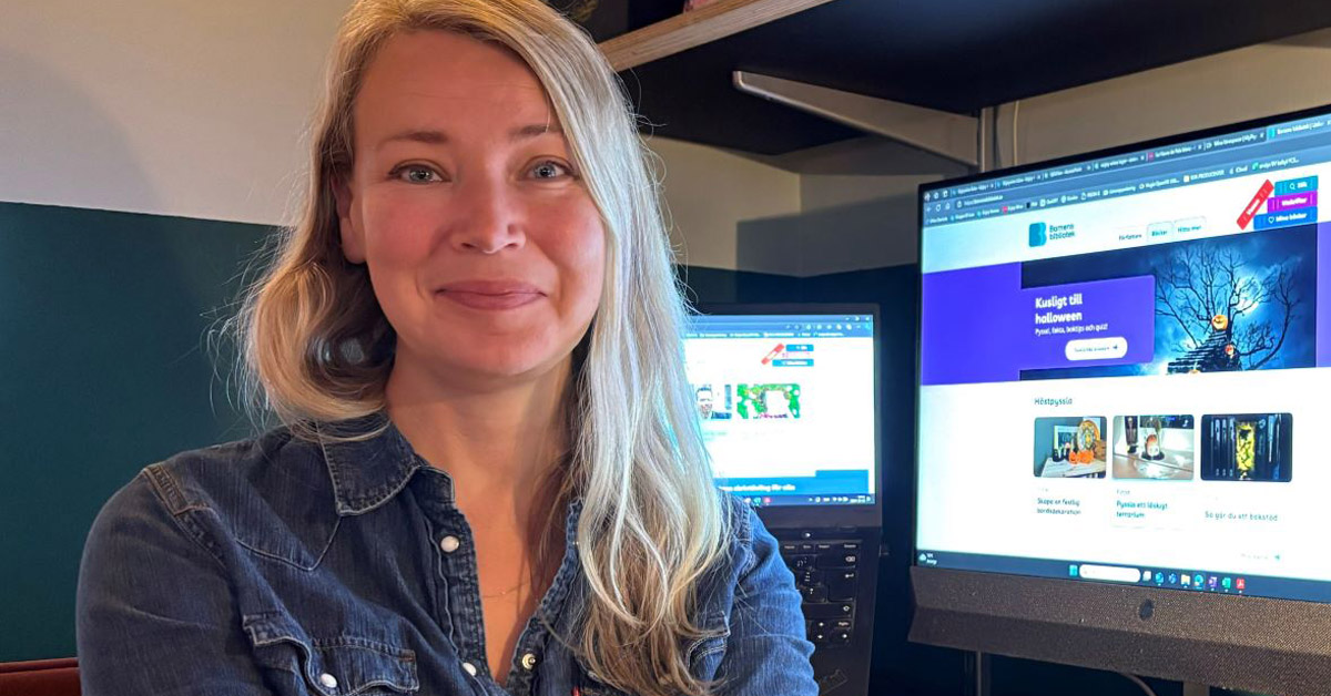 Ny webbplats för Barnens bibliotek - Svensk biblioteksförening